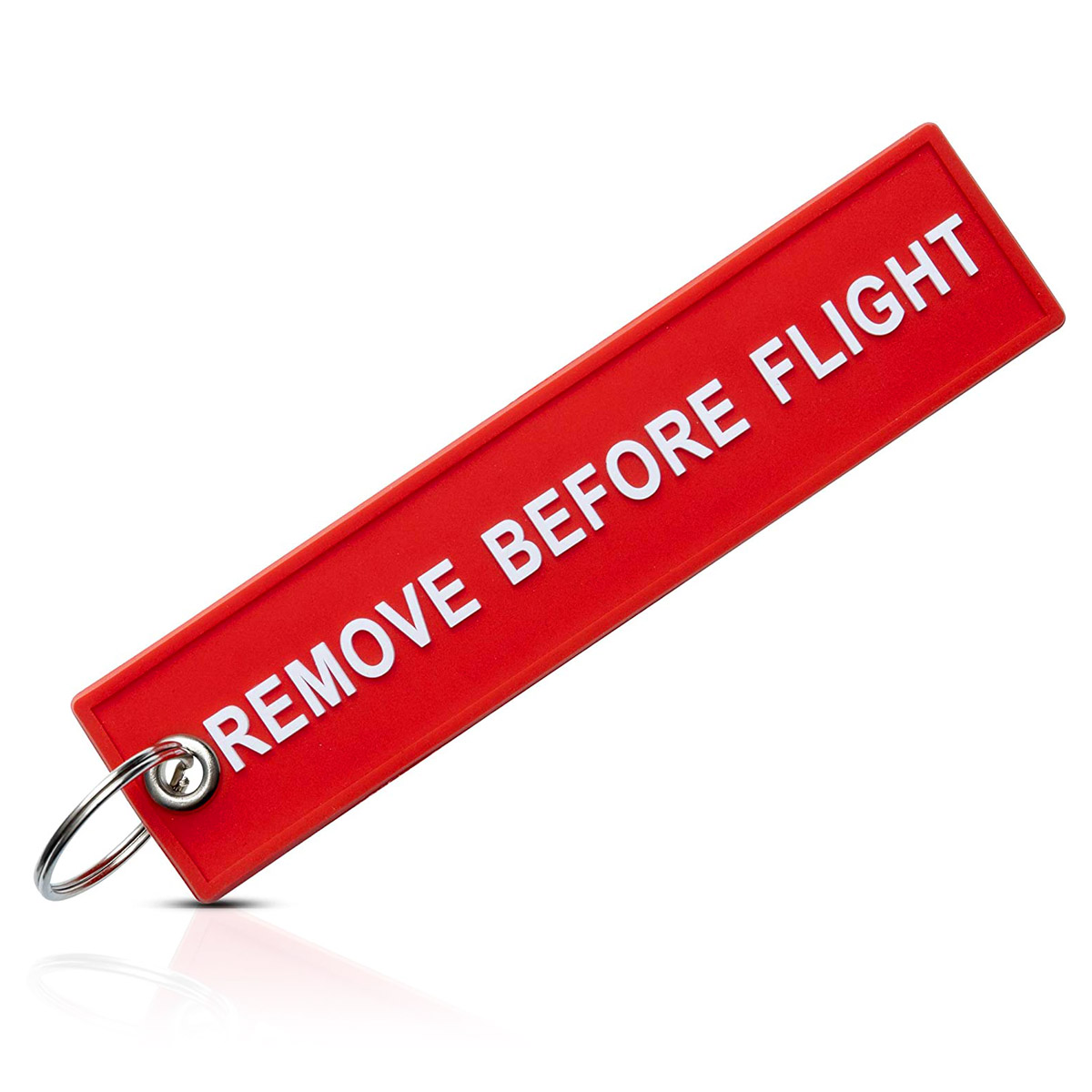 PVC Remove Before Flight Tags | Luchtvaart sleutelhangers | Promofit.nl