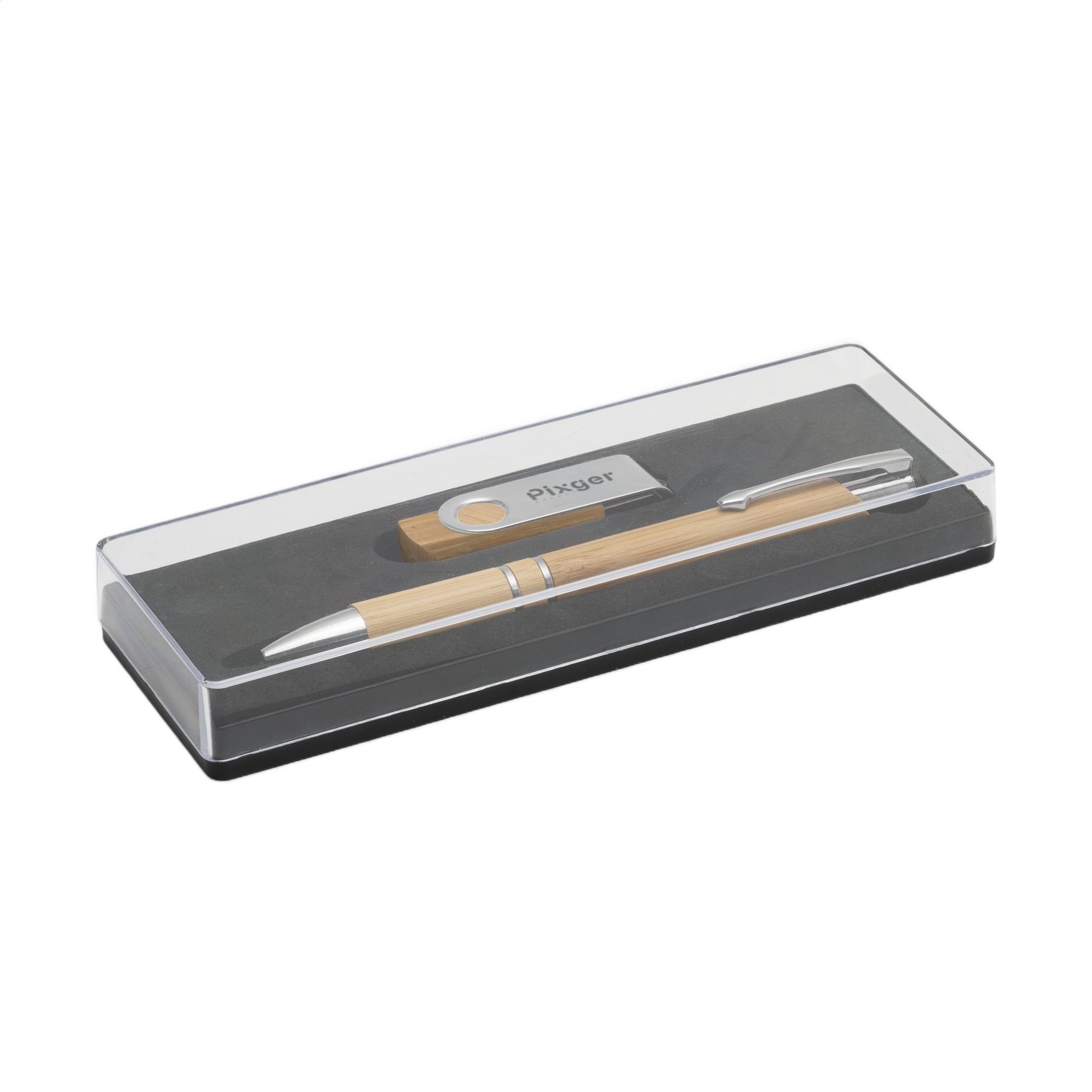 Bamboo Connect Giftset 8 GB bedrukken, vanaf 10 stuks | Promofit.nl