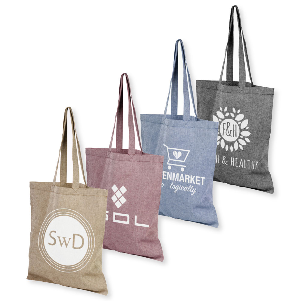 [Uitverkocht] Pheebs 150 g/m² gerecyclede draagtas 7L bedrukken, vanaf ...