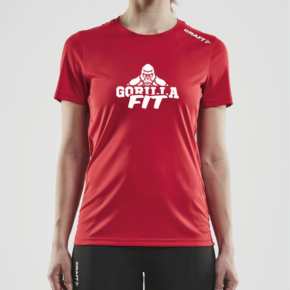 Craft Rush SS Tee W Dames Sportshirt bedrukken vanaf 5 stuks